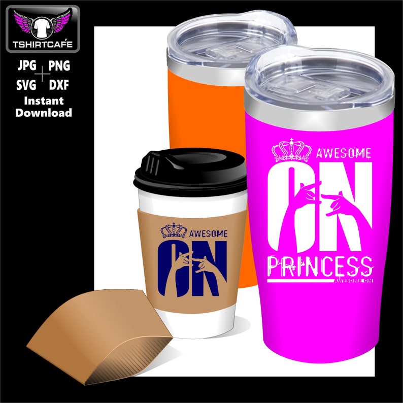 Awesome on Princess Workout SVG, Gym Fitness Design (digital Download ...