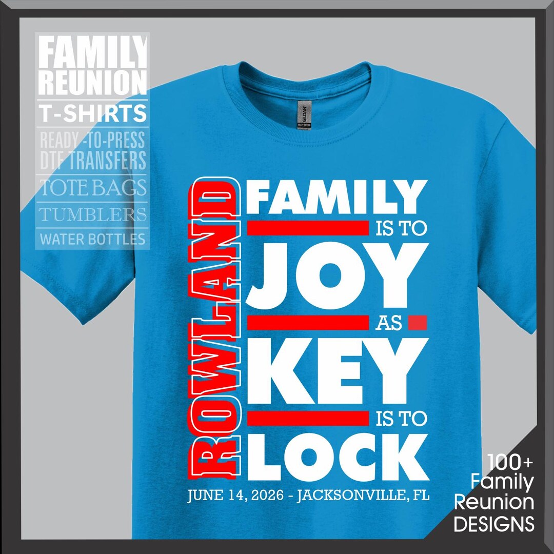 100+ Family Reunion T-shirt Designs – Ready-to-press DTF Transfers ...