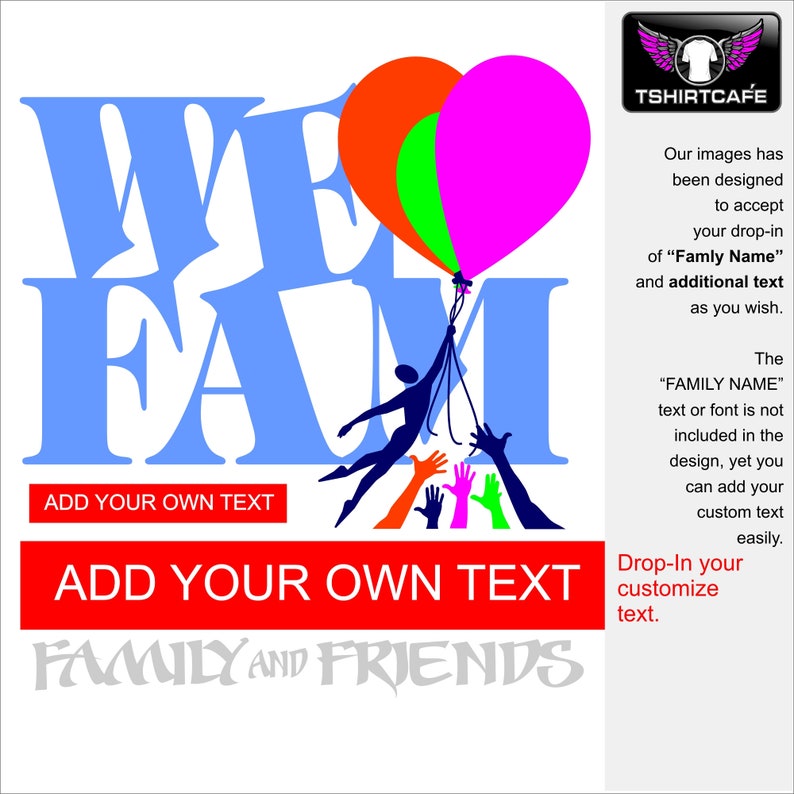 We FAM Ultra Modern Family Reunion Shirt Svg Dxf Png - Etsy