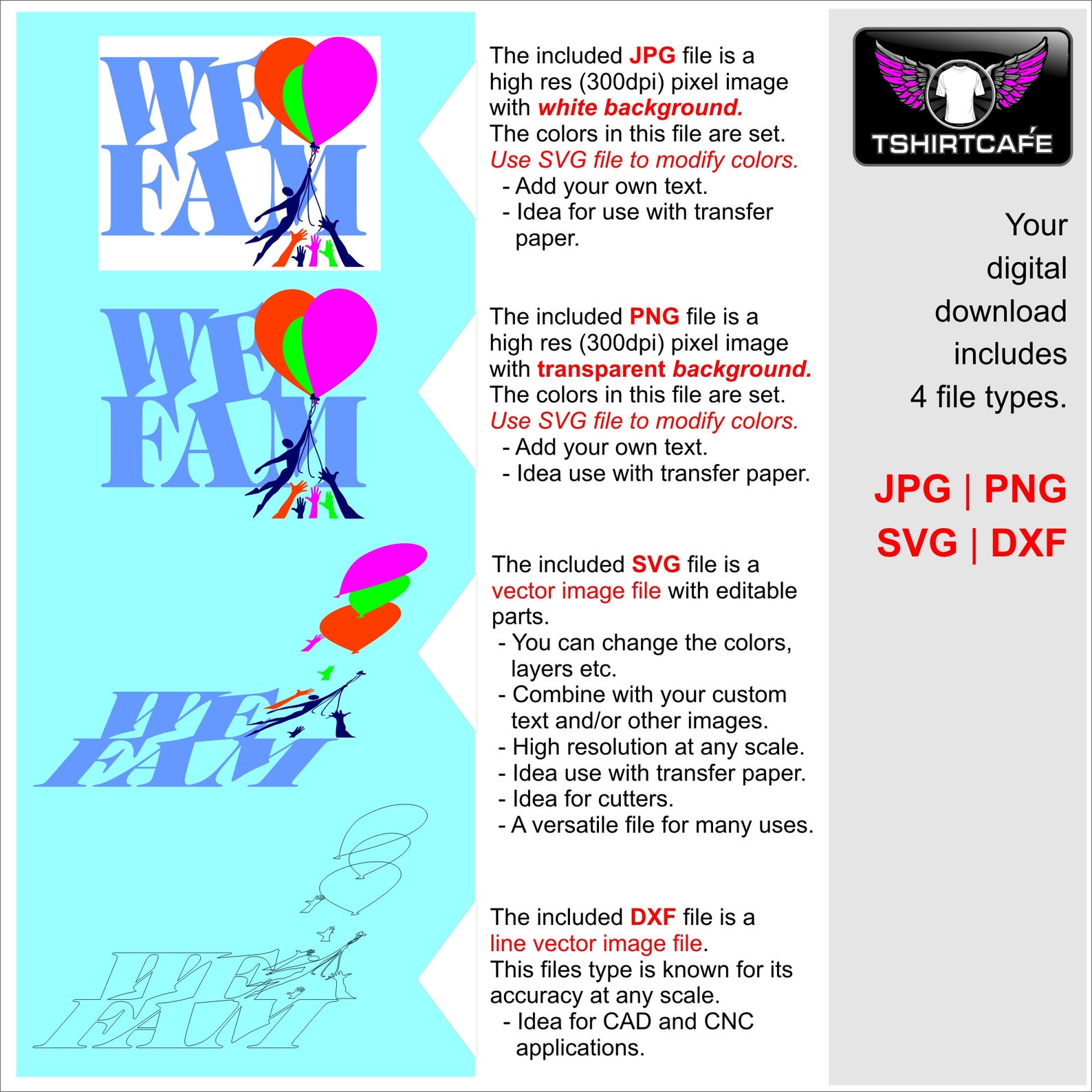 We FAM Ultra Modern Family Reunion Shirt Svg Dxf Png - Etsy