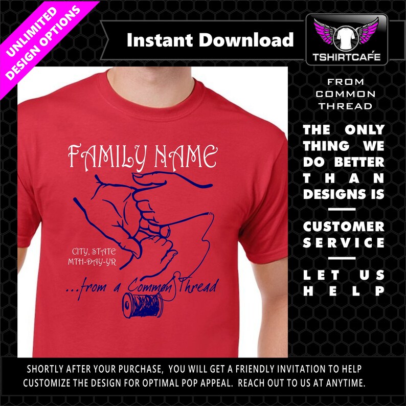 Family Reunion Shirt SVG Template: Modern Design (digital Download) - Etsy