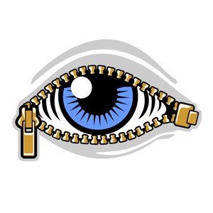 Zipper Face,svg,eyes,nose,mouth,instant Download,png,jpg,dxf,tshirt,for ...