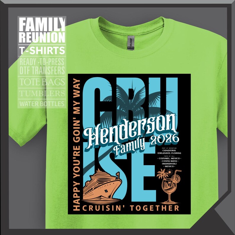 Cruisin Together - Happy You're Goin My Way T-shirts - Dtfs - Tote Bags ...