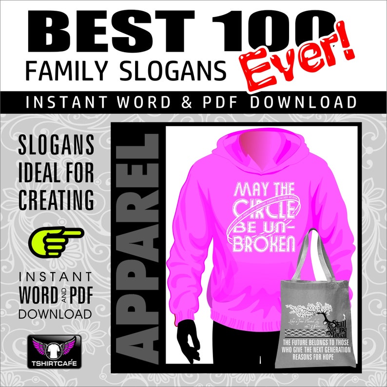 100 Family Reunion Slogans | Word & PDF Download - Etsy