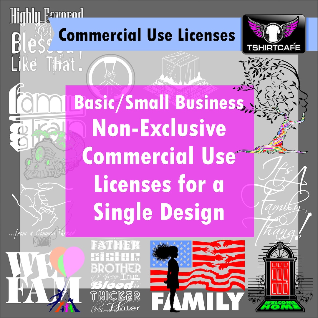 Basic/small Business Non-exclusive Commercial Use Licenses for a Single ...