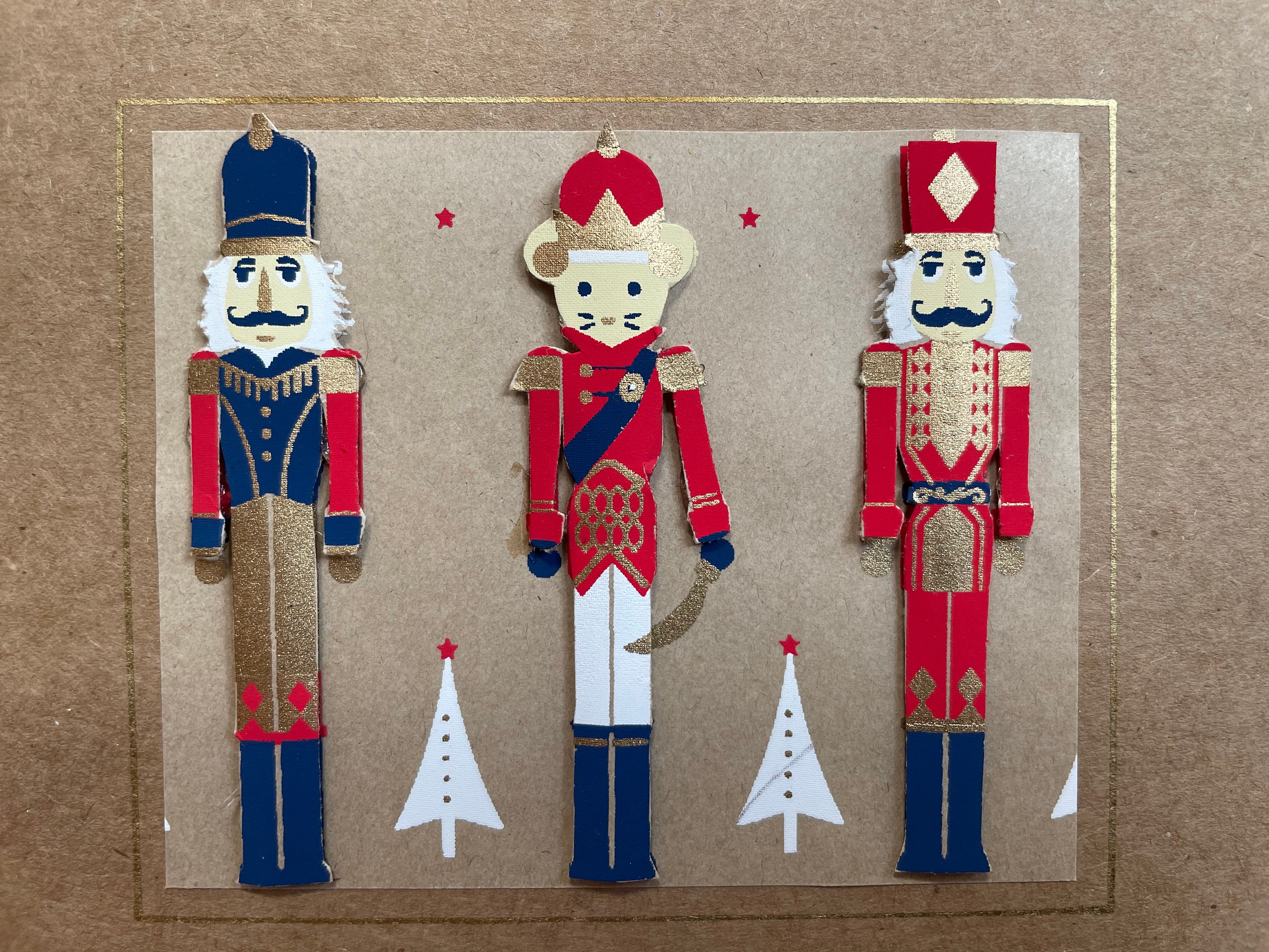 The Nutcracker Christmas Card - Etsy