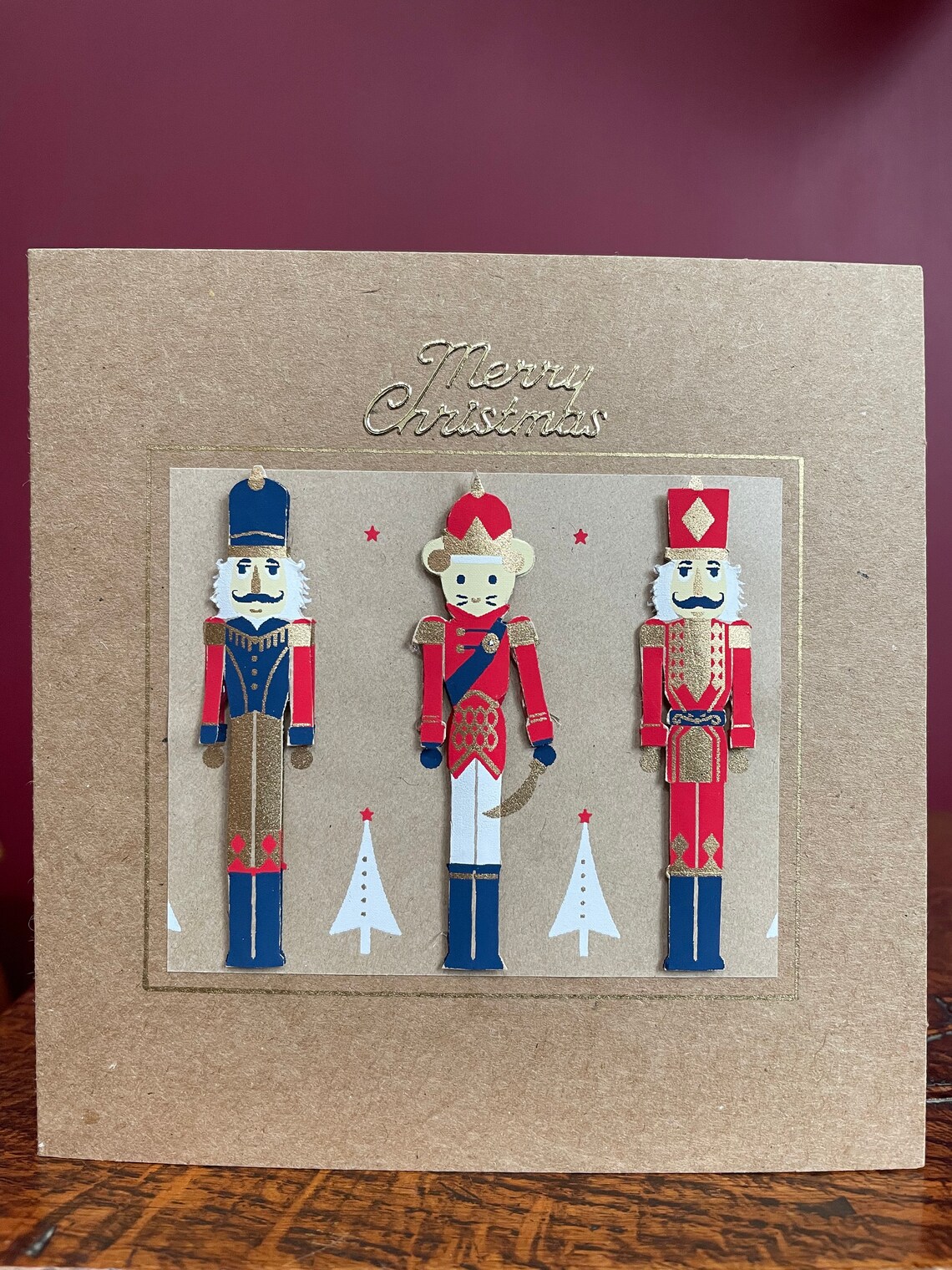 The Nutcracker Christmas Card - Etsy