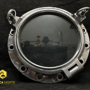 Authentic Old Aluminum Round Ship Marine Porthole Window - Etsy