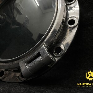 Authentic Old Aluminum Round Ship Marine Porthole Window - Etsy