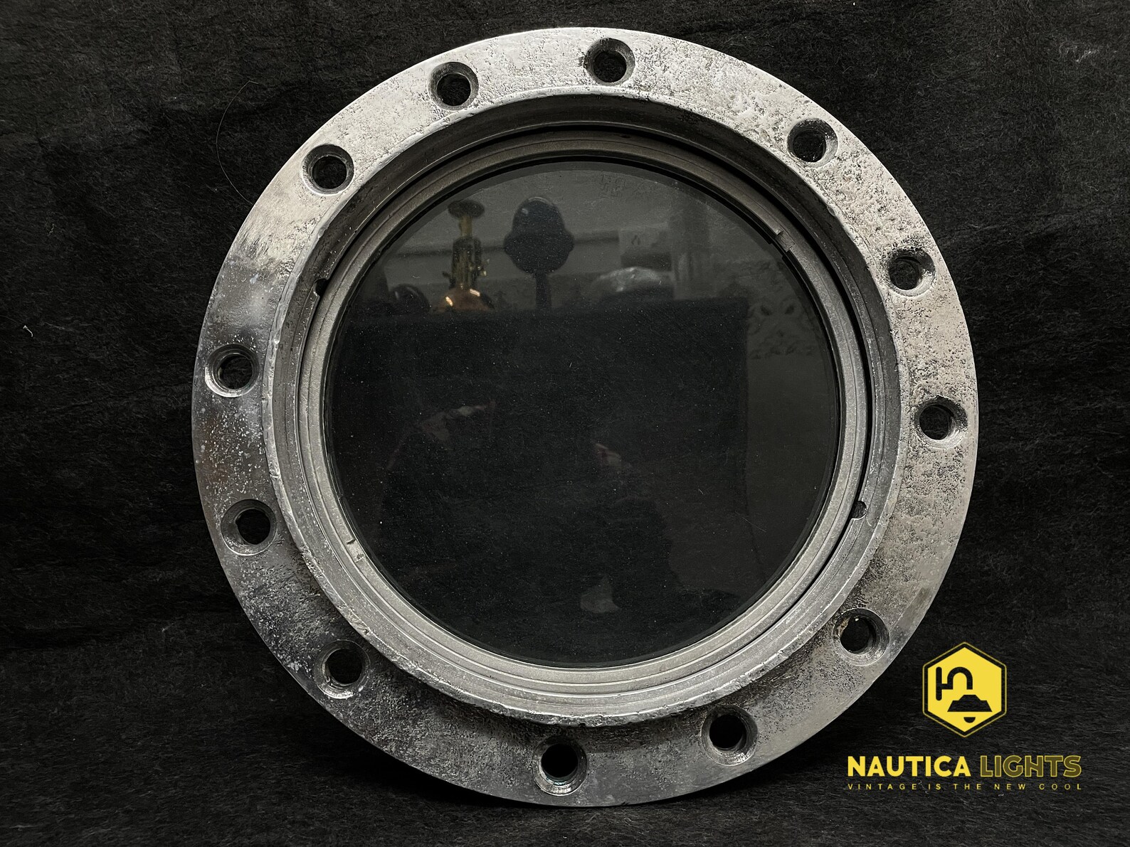 Authentic Old Aluminum Round Ship Marine Porthole Window - Etsy