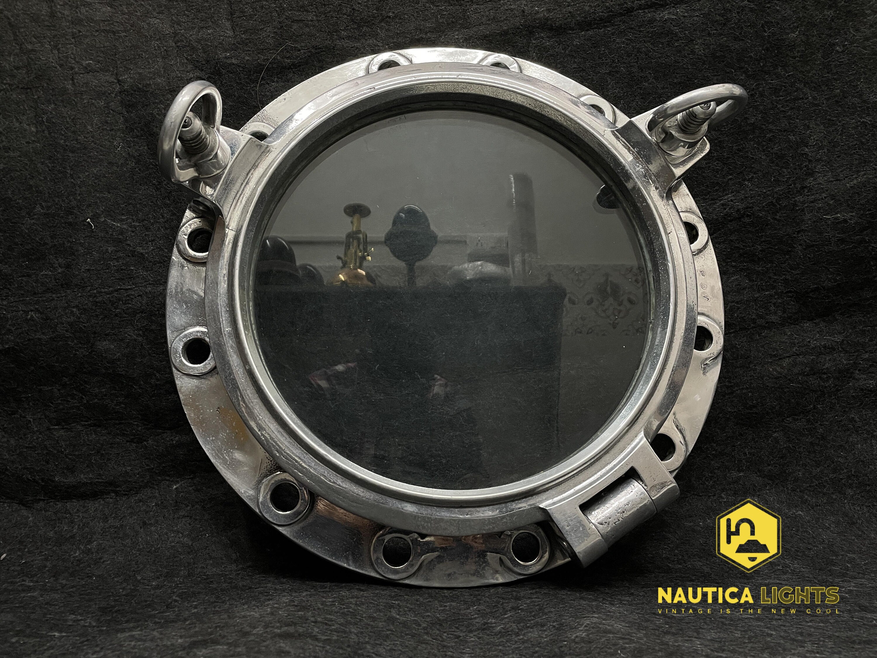 Authentic Old Aluminum Round Ship Marine Porthole Window - Etsy