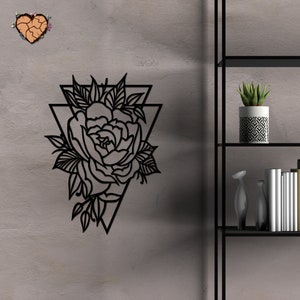 Rose Lasercut, Rose Cnc File for Wood Route, Cnc Rose Design, Flower ...