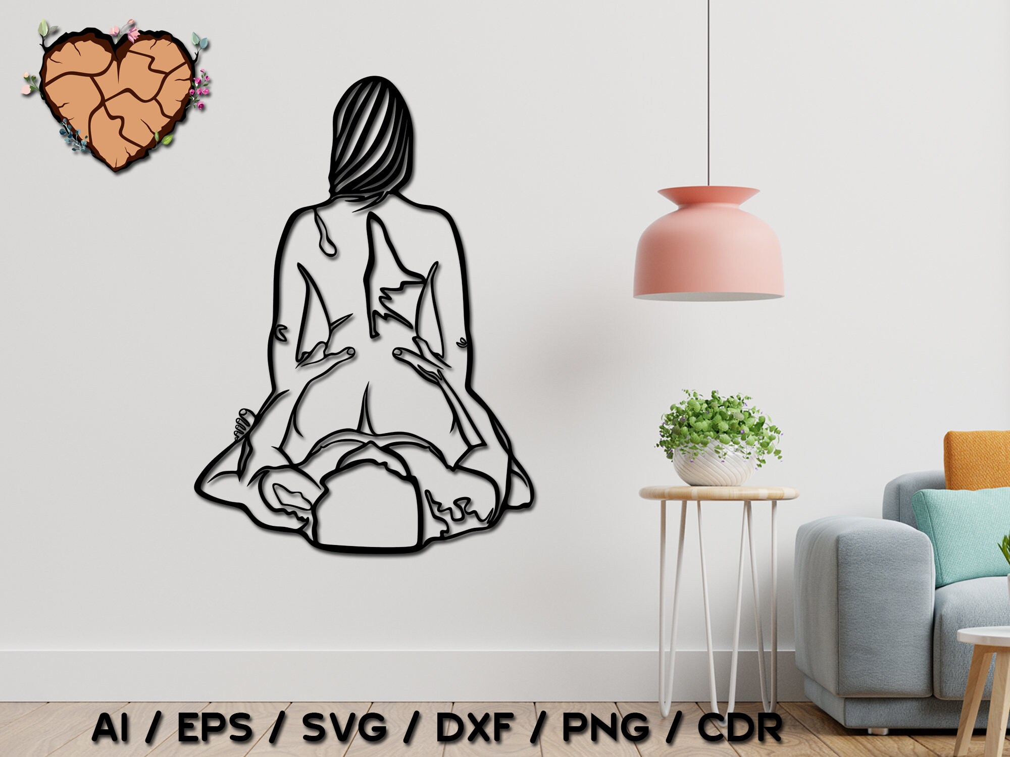 Sex Svg Adult Svg Erotica Sex Art Naked Sex Silhouette Etsy