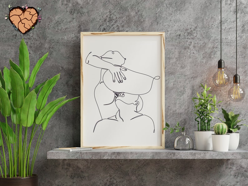 Nude Line Drawing Nude Line Art Digital Line Printable Art Etsy Uk