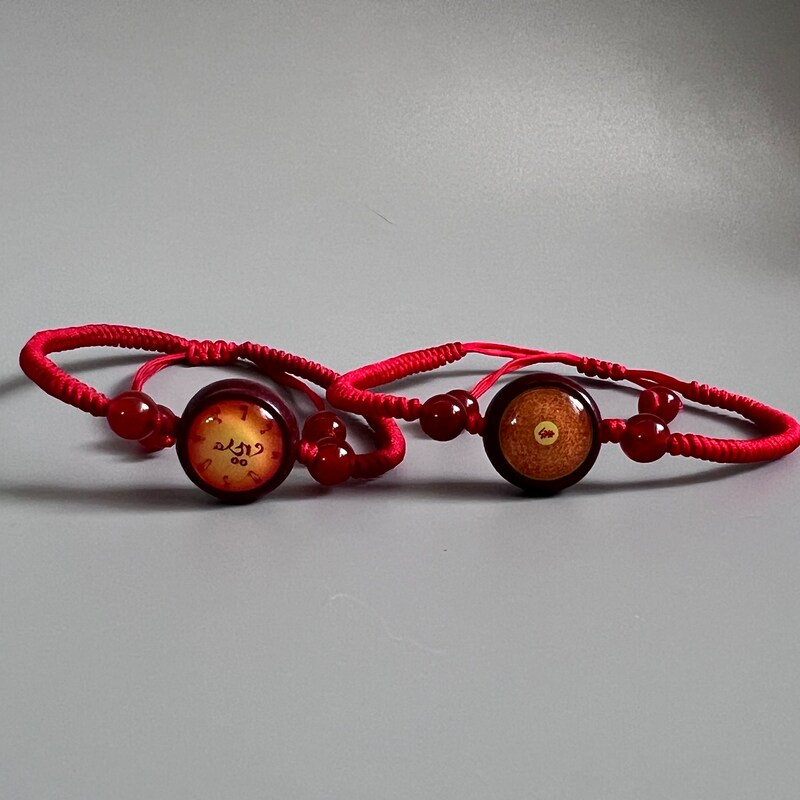 Buddhism Red Bracelet - Etsy