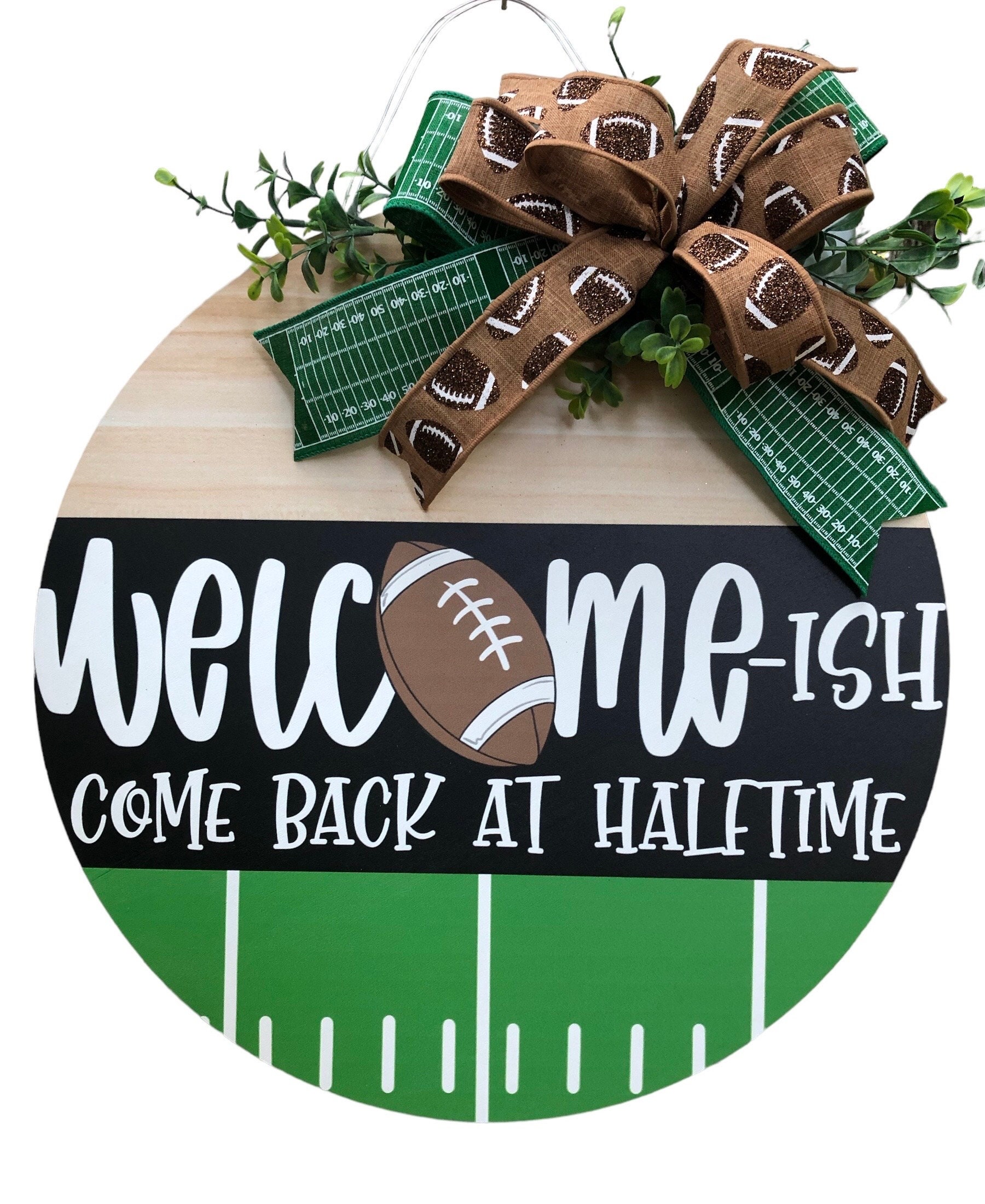 Football Door Hanger - Etsy