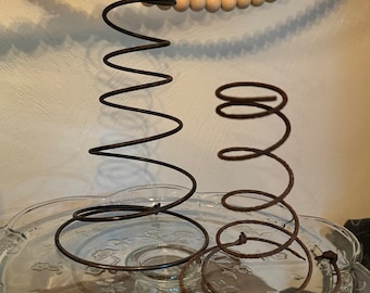 12 Springs, Small, 5, Rusty, Tension Bed Springs, Found Art Supply ...