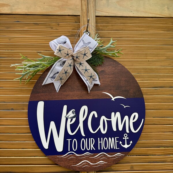 Nautical Door Hanger - Etsy