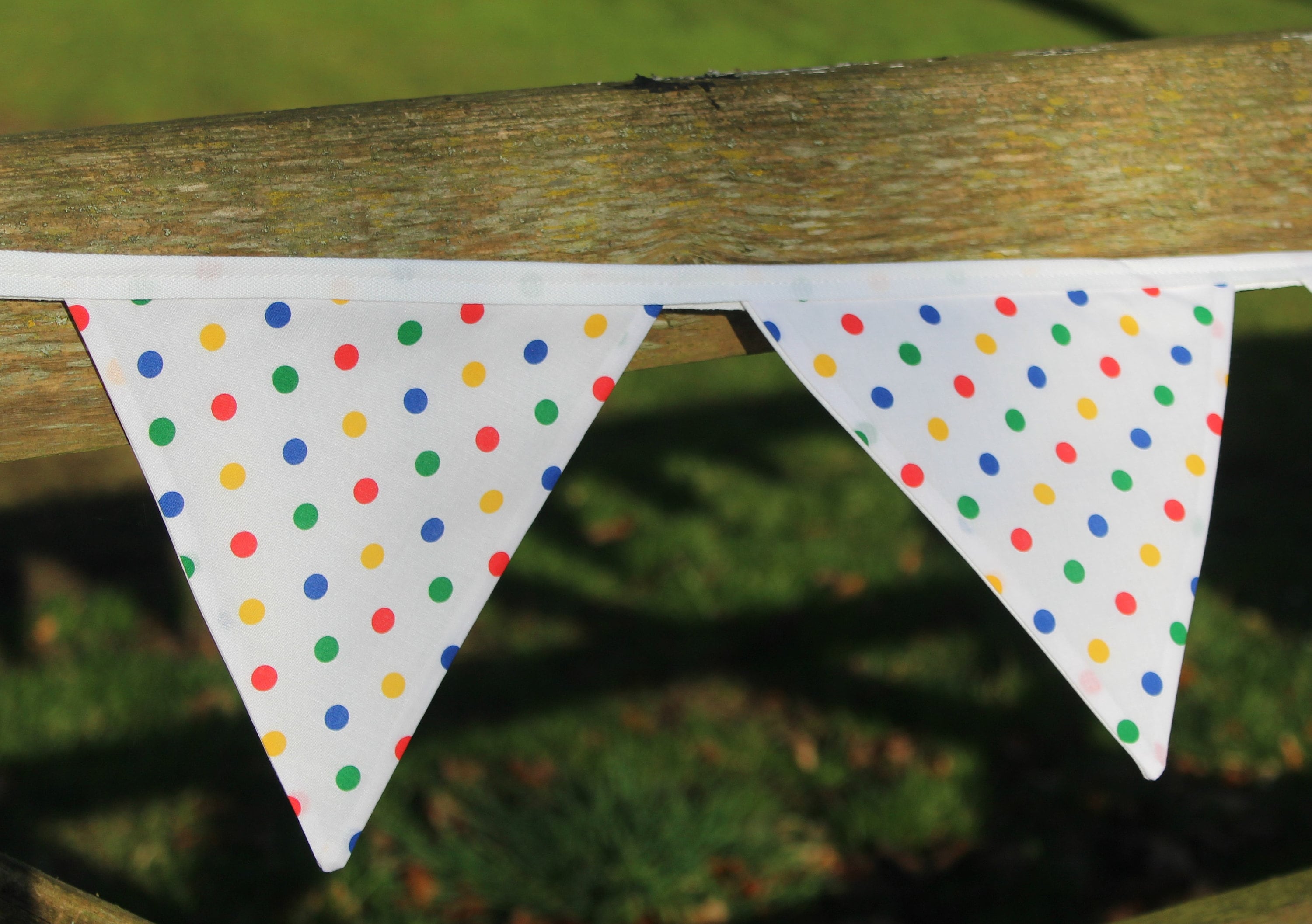 Cotton Fabric Bunting Cotton Bunting Fabric Bunting | Etsy