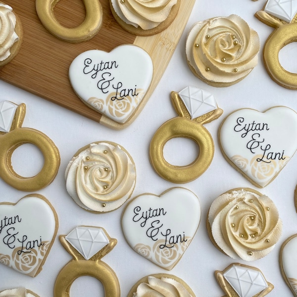 Engagement Cookies - Etsy