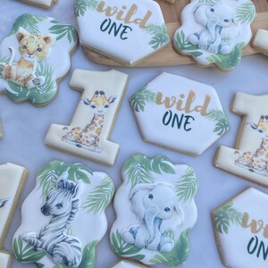 Wild One Themed Birthday Cookies - Etsy