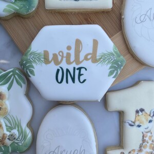 Wild One Themed Birthday Cookies - Etsy