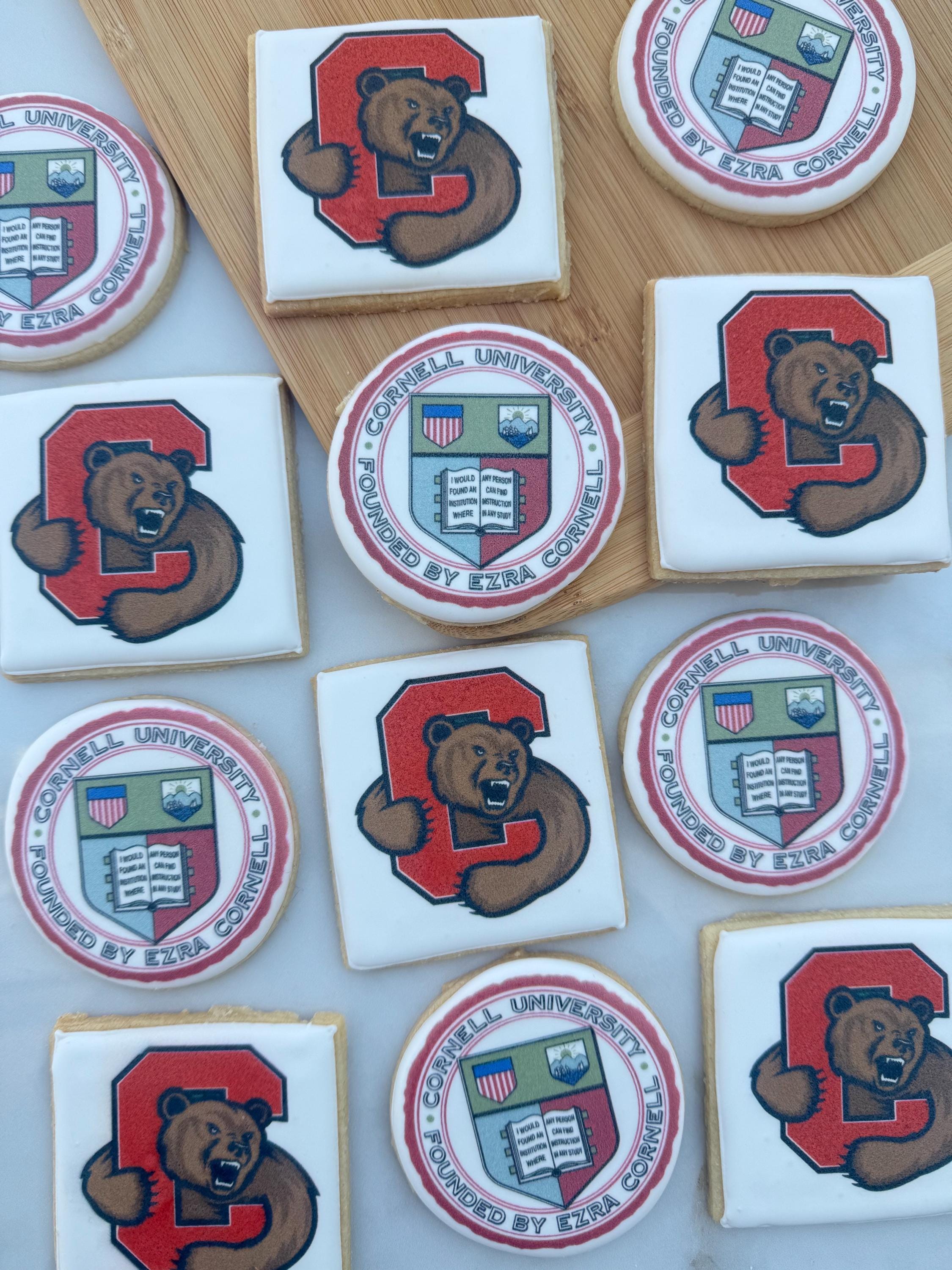 1 Dozen College Theme Cookies /printed Image Cookies/kosher Cookies ...