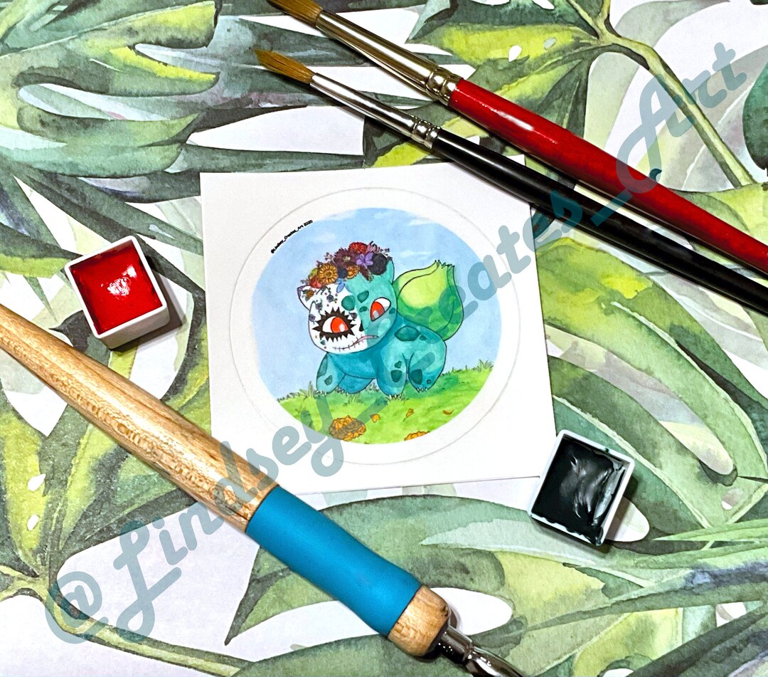 Onion Frog Sugar Skull Sticker - Etsy