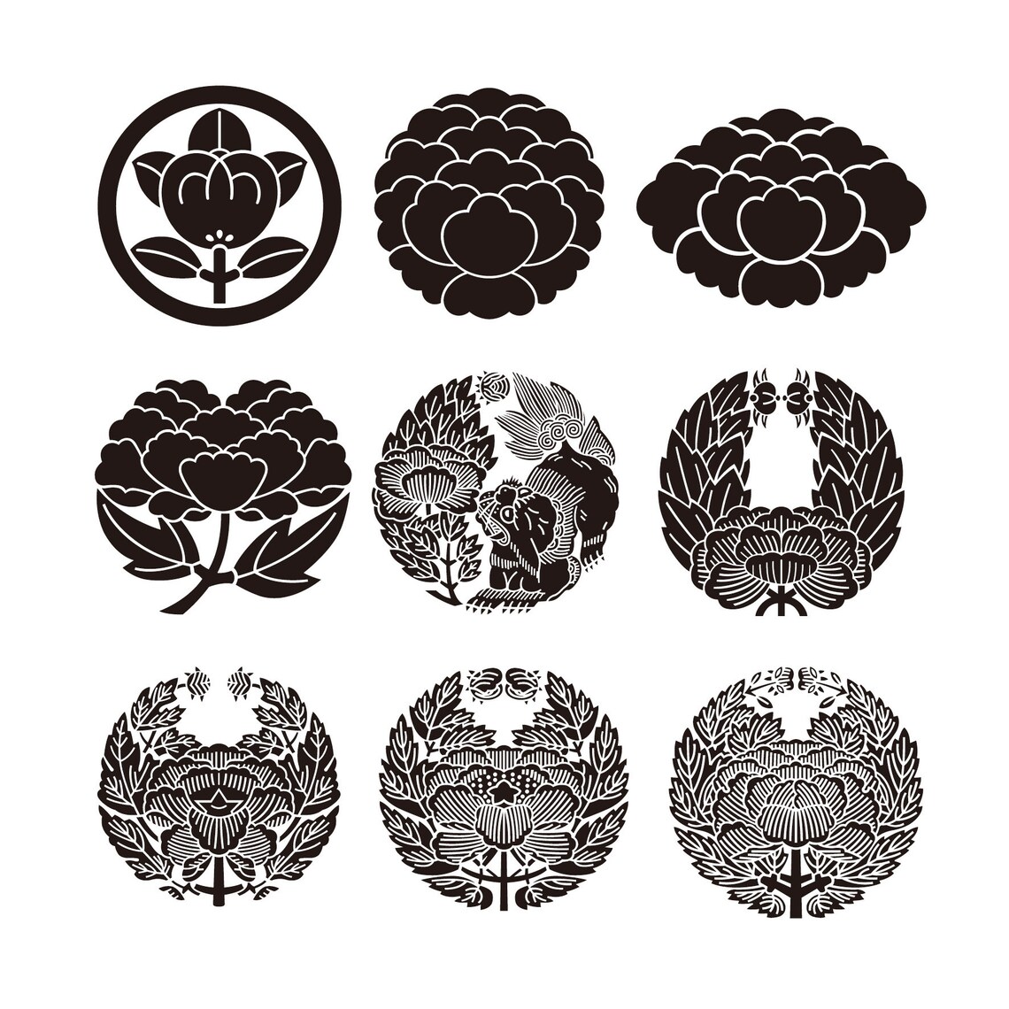 45 X Japanese Style Clipart | Japanese Style SVG | Japanese Style PNG ...