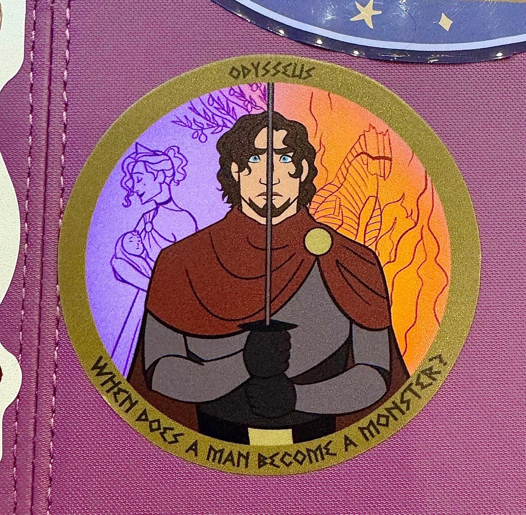 Odysseus Sticker: Epic the Musical - Etsy