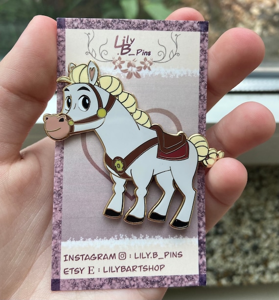 Maximus Chibi Pin Tangled the Series - Etsy