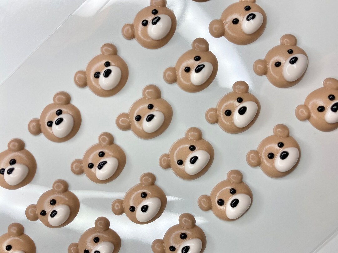 Royal Icing Teddy Bear Transfers - Etsy