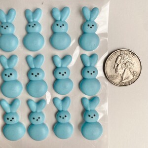 Royal Icing Bunny Pepps / Bunny Sprinkles / Easter Tranfers - Etsy