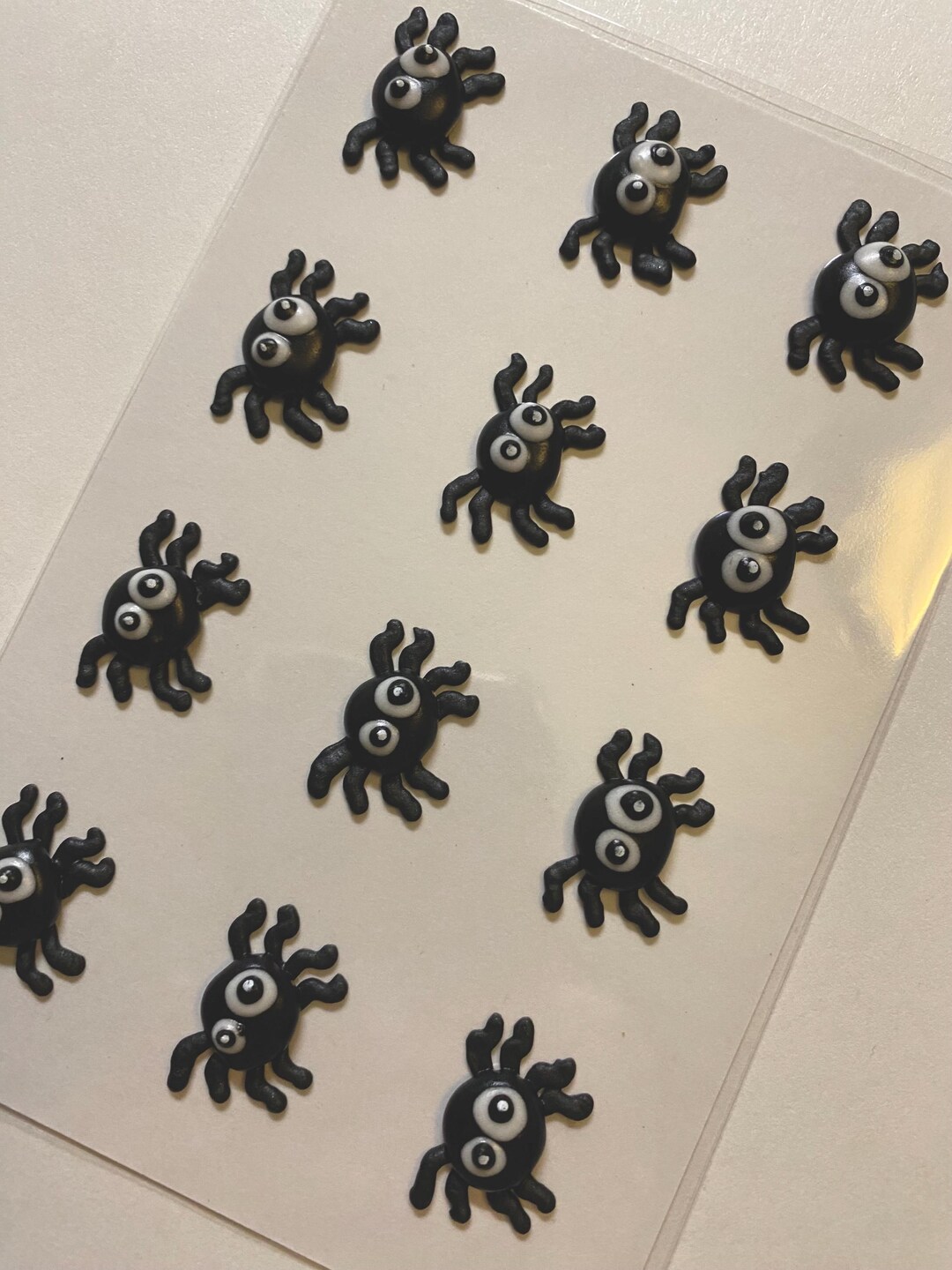 Royal Icing Spider Transfers / Spider Sprinkles - Etsy