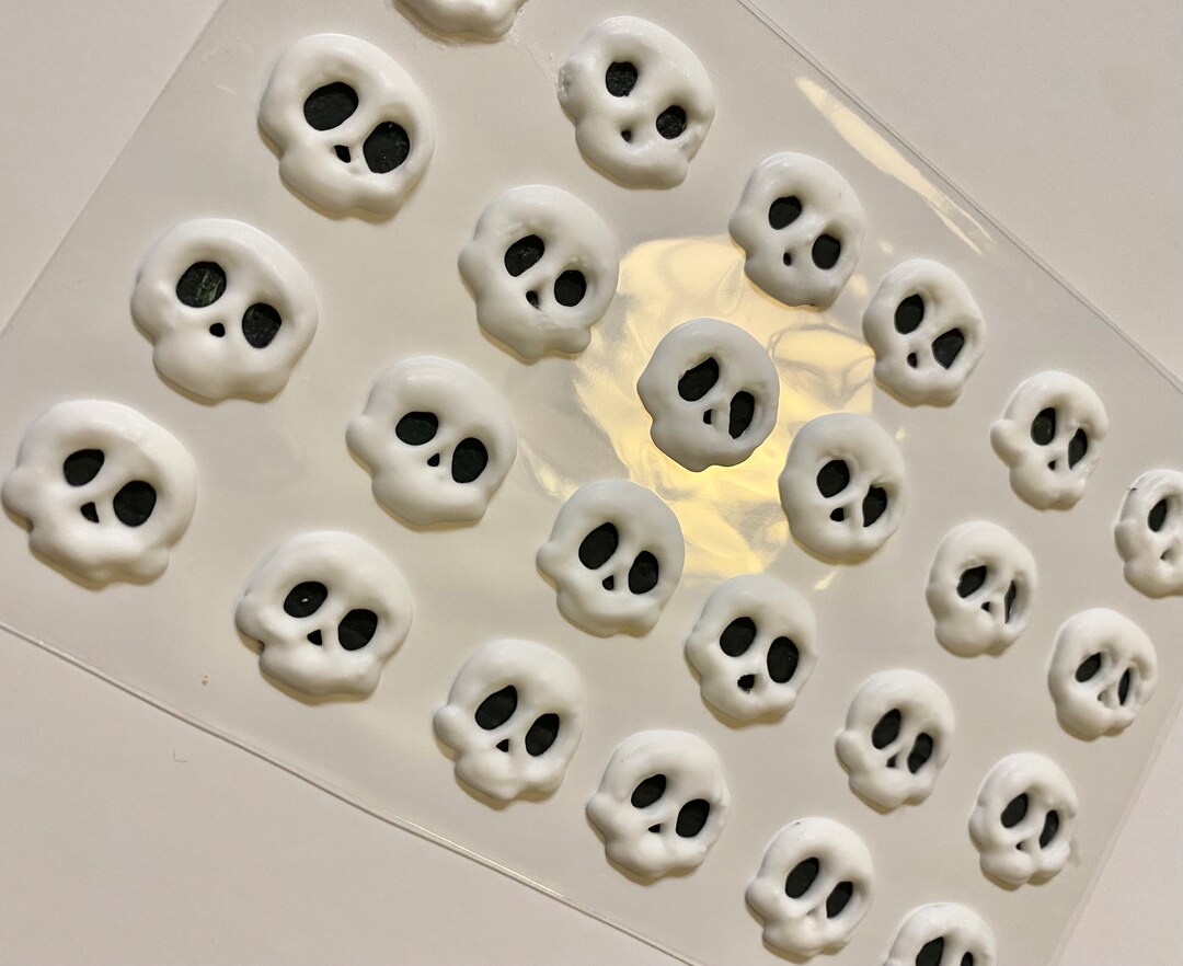 Royal Icing Skull Transfers - Etsy