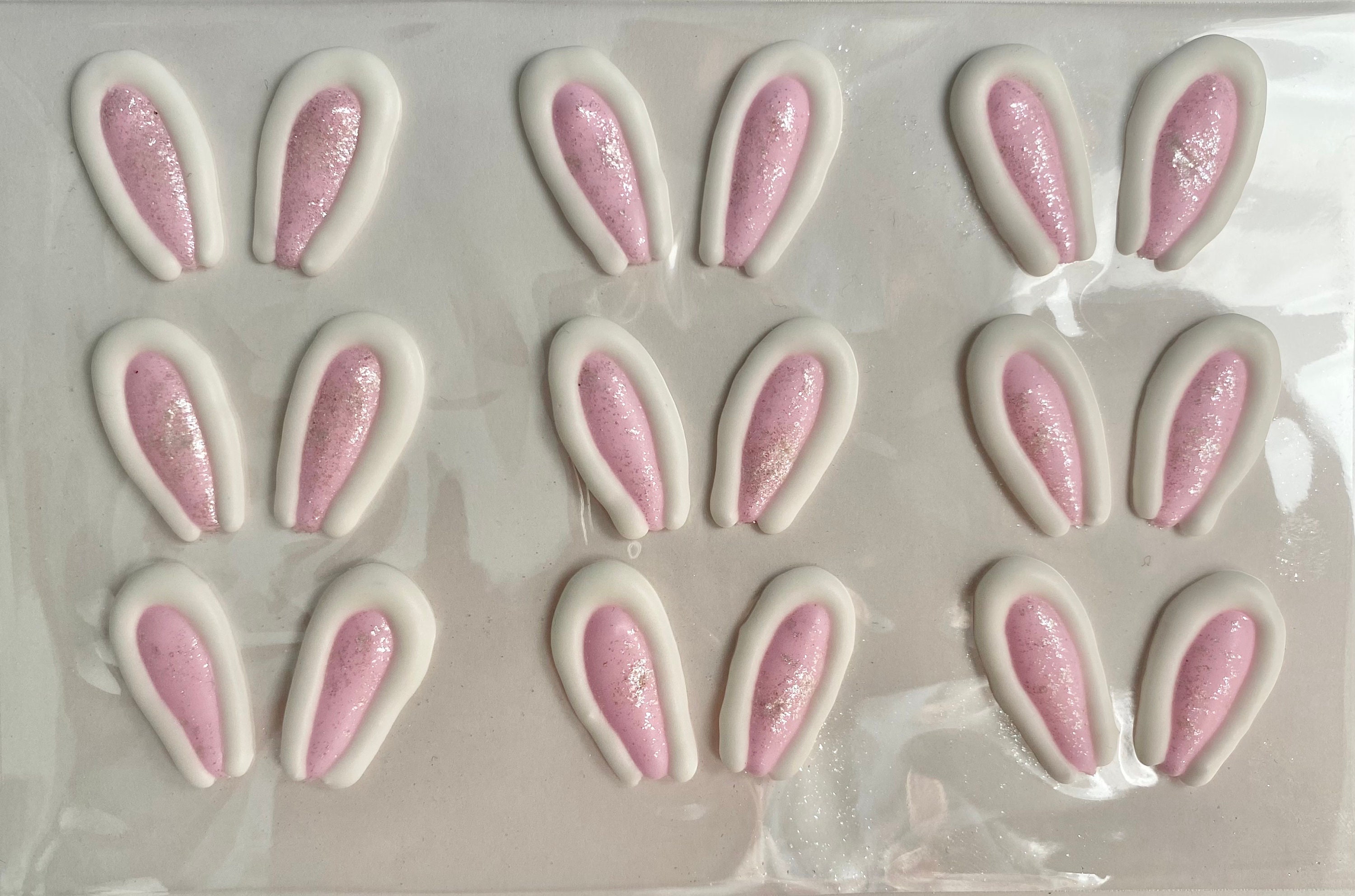Royal Icing Bunny Ears: Handmade Easter Sprinkles - Etsy