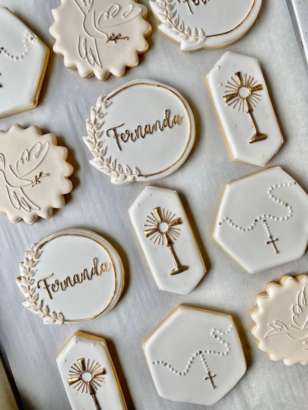 First Communion Cookies - Etsy