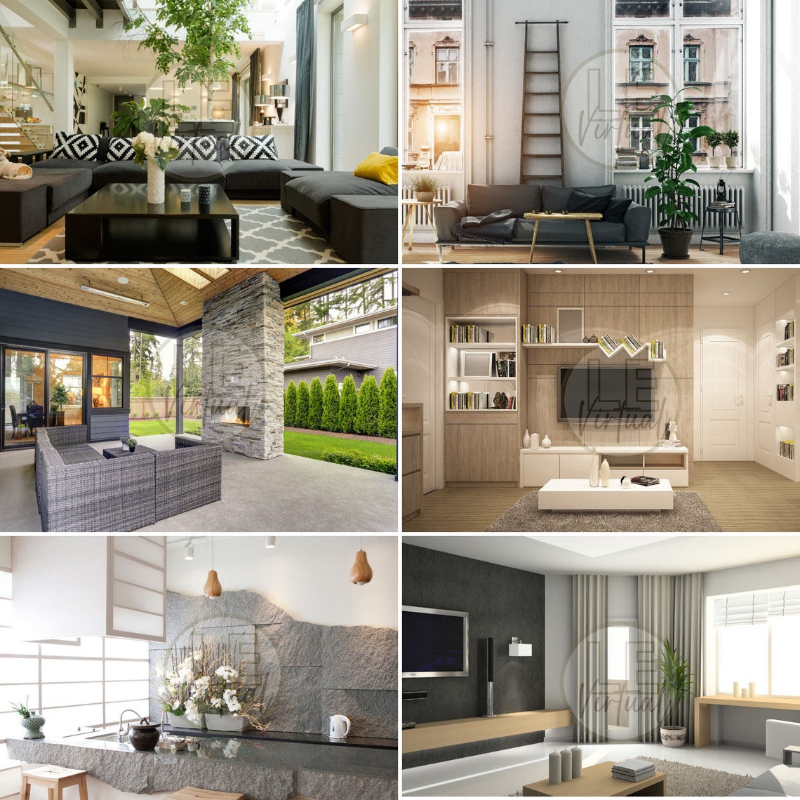 Neutral Zoom Background