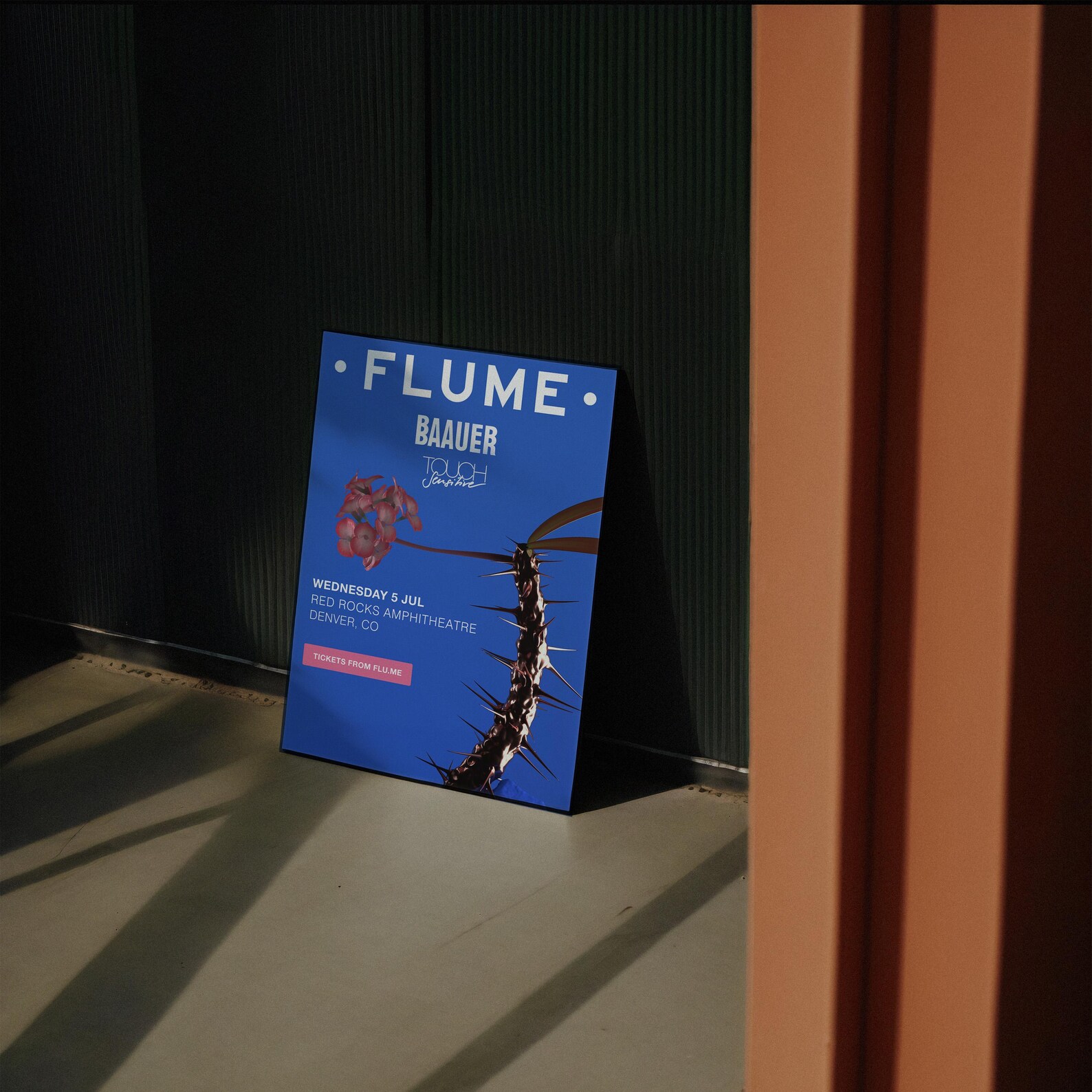 Flume Red Rocks Amphitheatre Poster: Denver Dance Music Art - Etsy