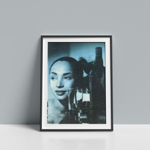 Sade Poster, Sade Adu Print, Music Wall Decor, Romantic Art - Etsy
