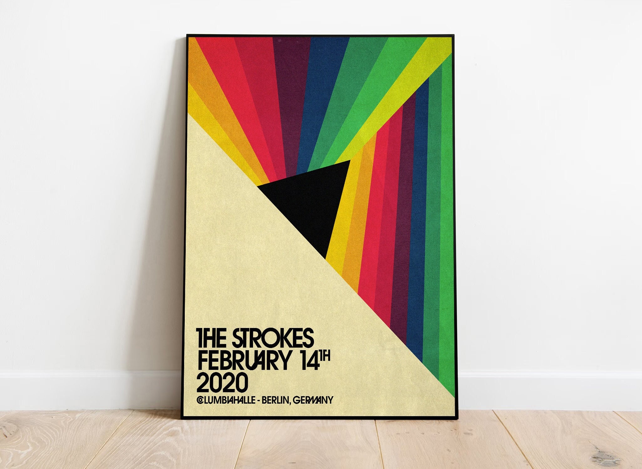 The Strokes Poster The Strokes Print The Strokes Concert Poster Rock