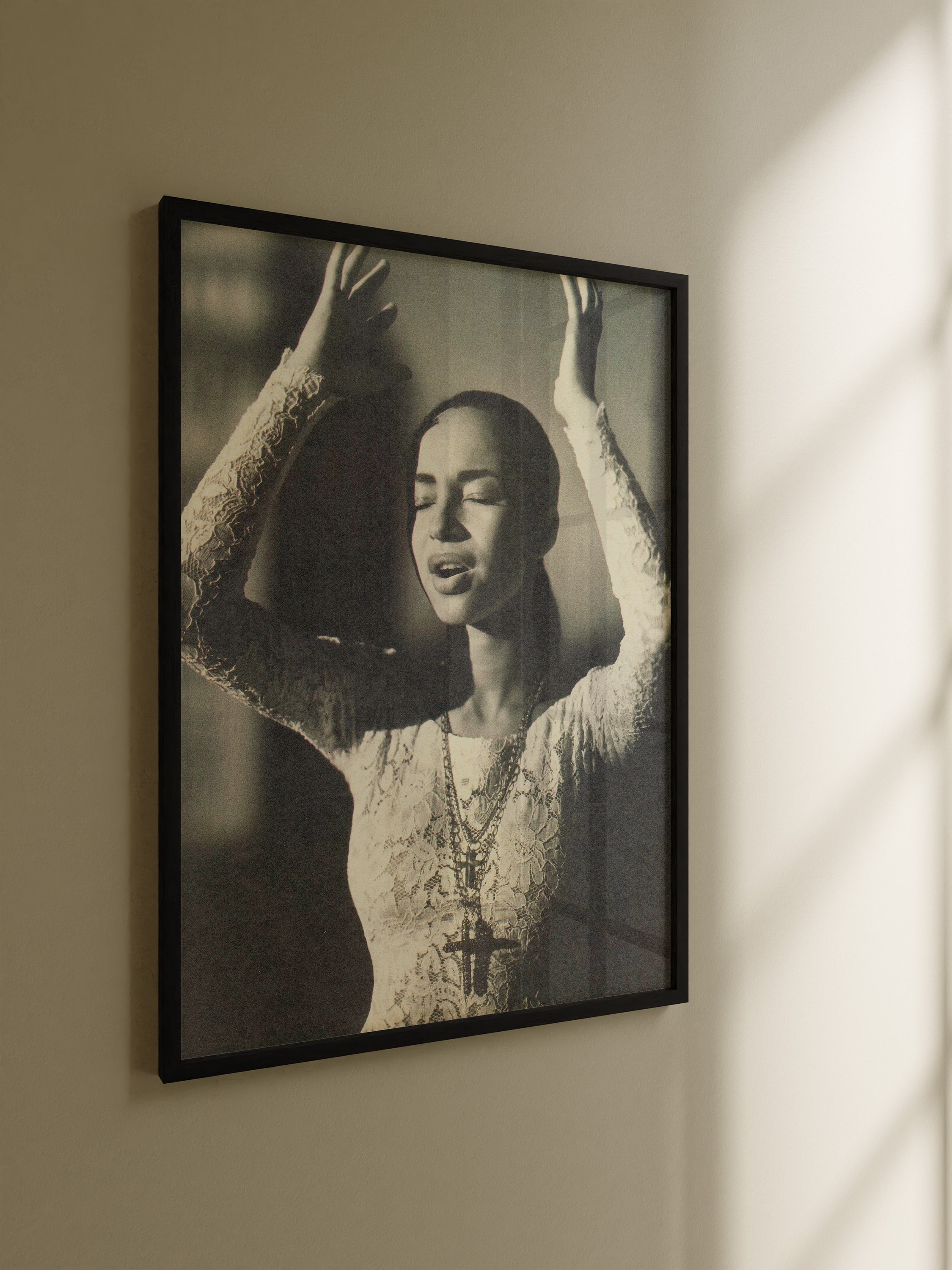 Sade Adu Poster, Sade Print, Romantic Gift, for Loved Ones, Music Wall ...