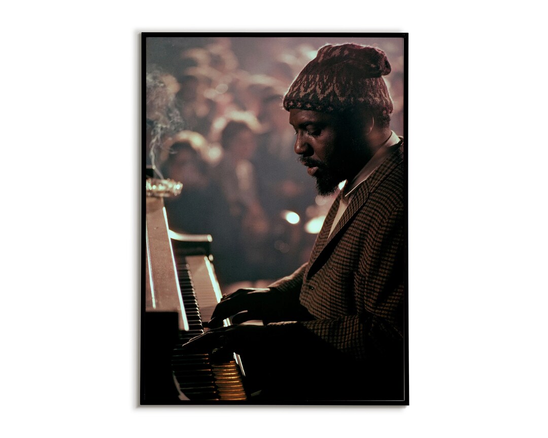 Thelonious Monk Poster, Thelonious Monk Print, Best Jazz Artists of All ...