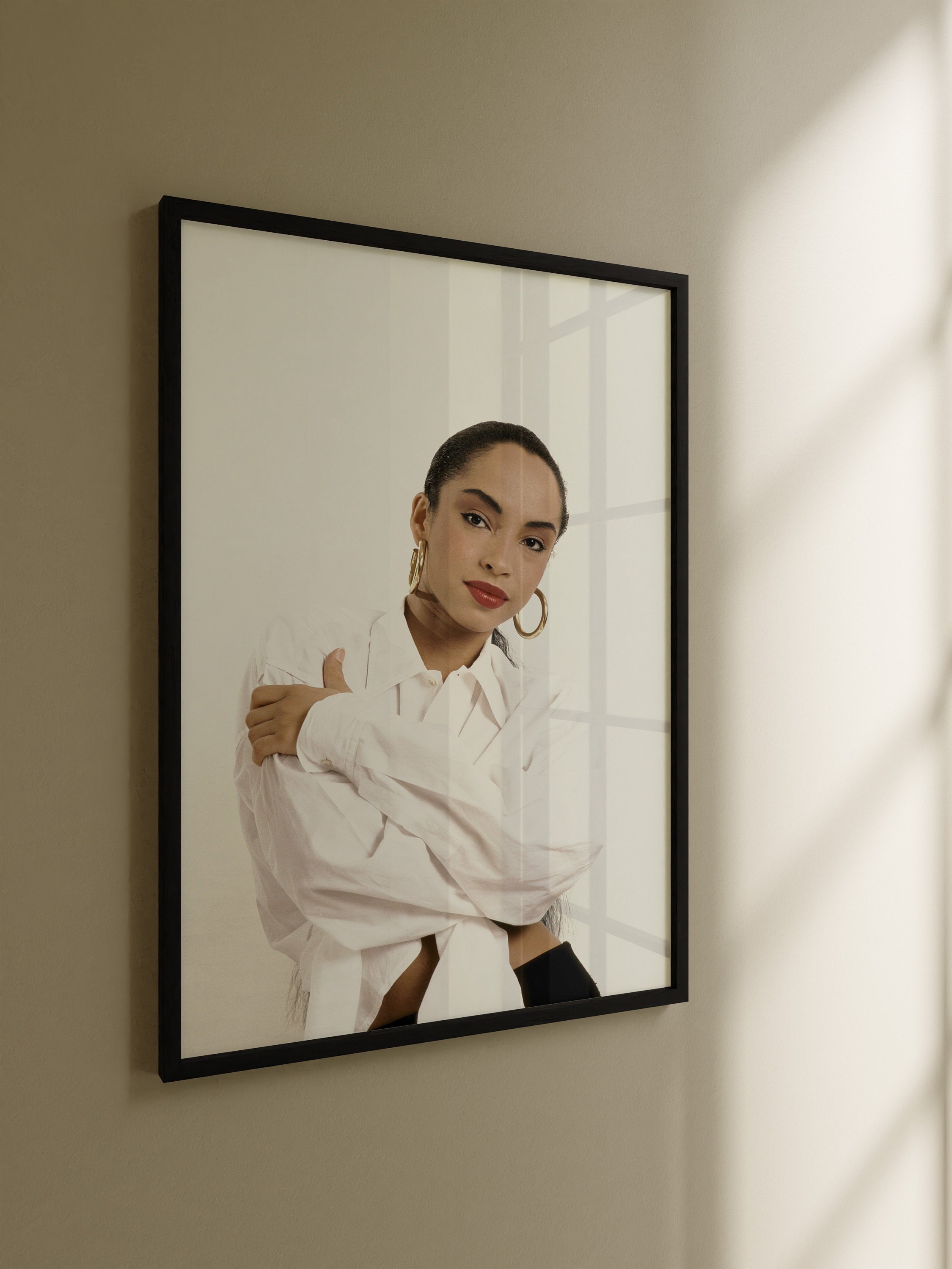 Sade Adu Portrait Poster: Iconic Music Legend, Satin Print - Etsy