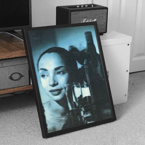 Sade Poster, Sade Adu Print, Music Wall Decor, Romantic Art - Etsy