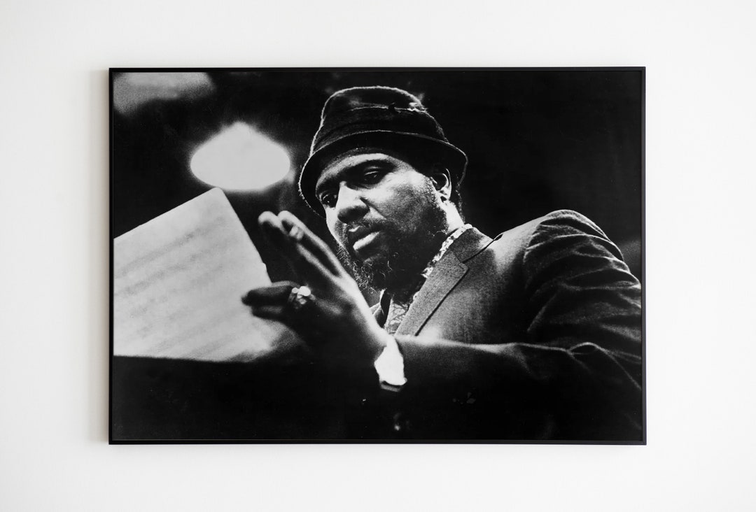 Thelonious Monk Poster, Thelonious Monk Print, Best Jazz Artists of All ...