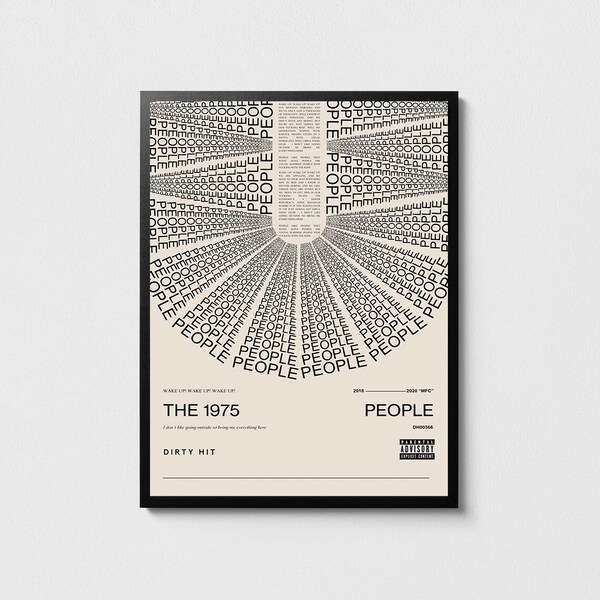 The 1975 Poster - Etsy