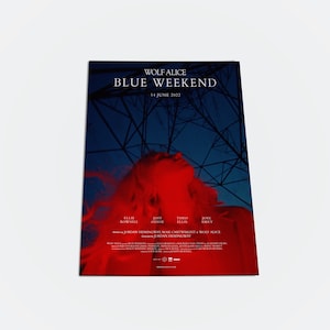 Wolf Alice Blue Weekend Poster: Rock Music Wall Art - Etsy