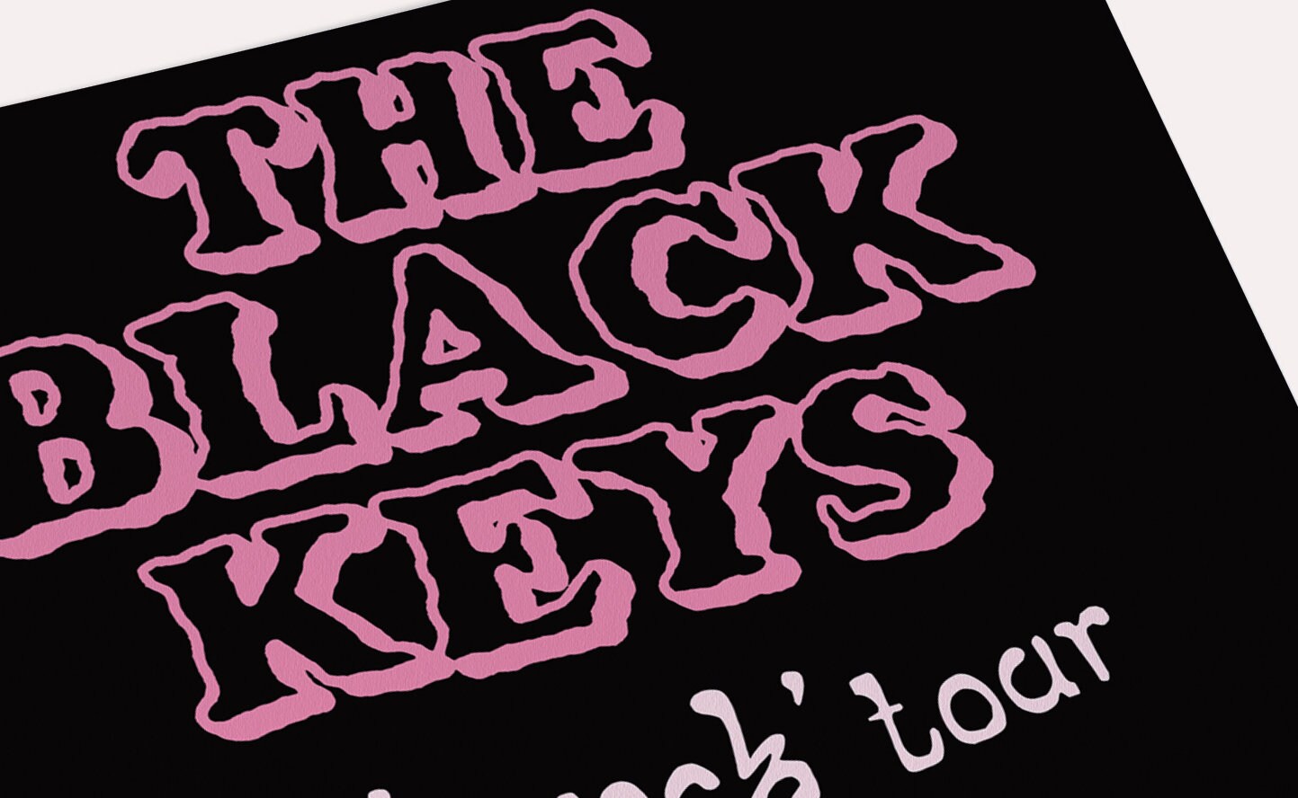 The Black Keys Let's Rock Tour Poster, the Black Keys Print, Rock ...