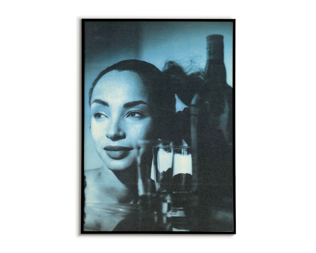 Sade Poster, Sade Adu Print, Music Wall Decor, Romantic Art - Etsy